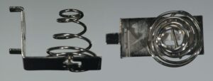 Custom Battery Contacts from Atlantic Precision Spring