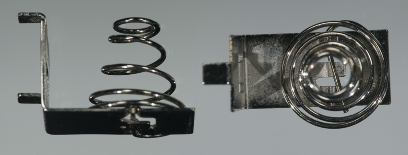 Custom Battery Contacts from Atlantic Precision Spring
